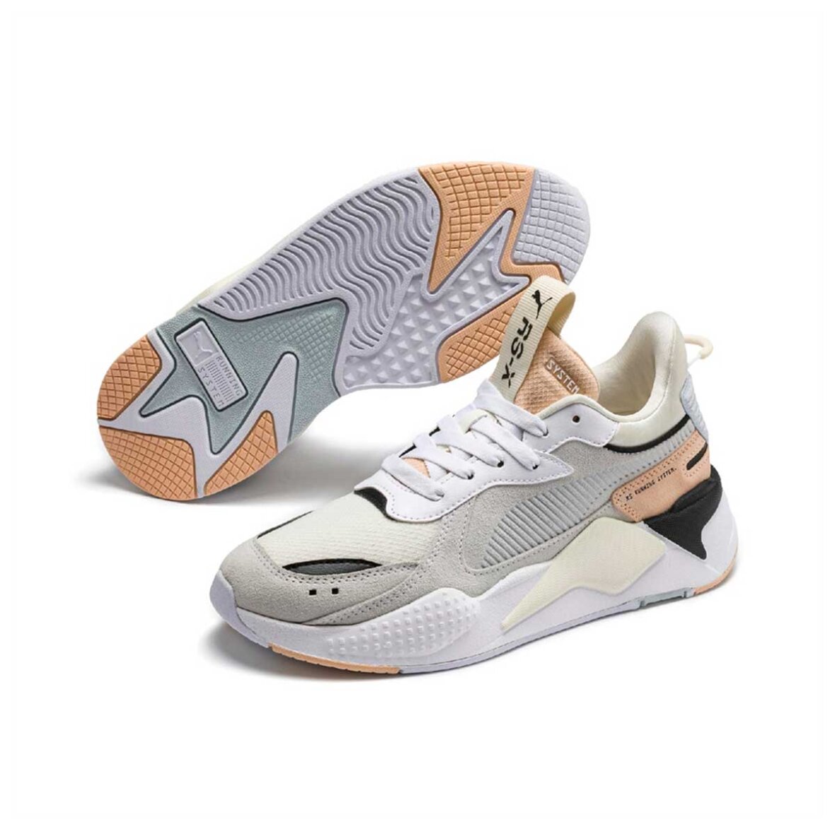 PUMA RS-X REINVENT WNS | WHITE-NATURAL - Stokværk