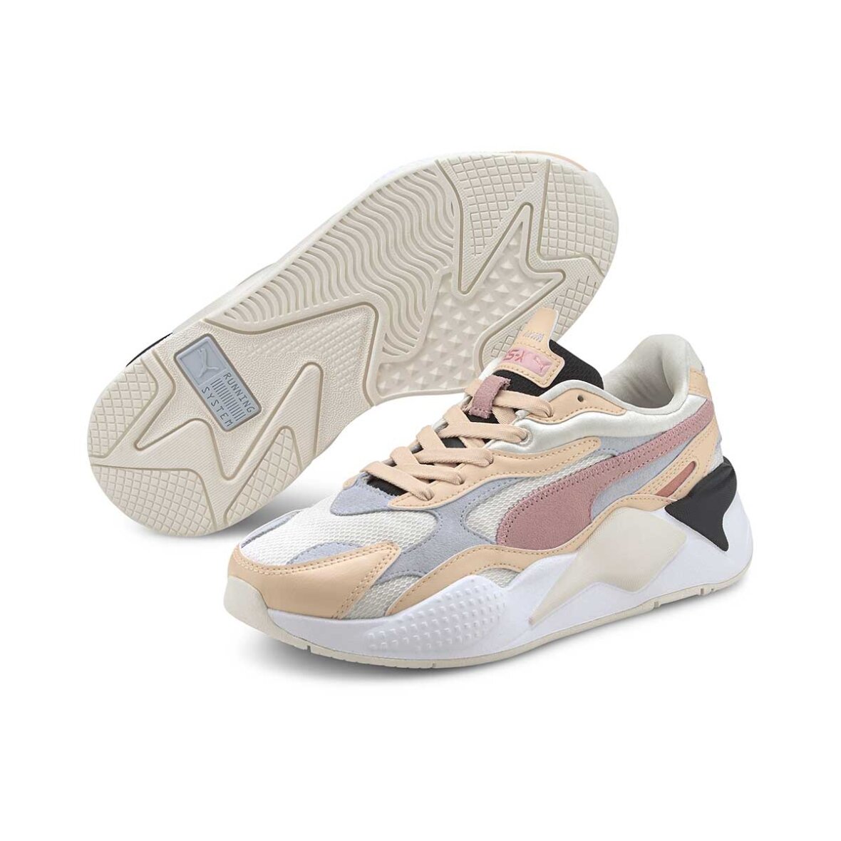 PUMA RS-XS LAYERS WNS SNEAKERS | BEIGE - Stokværk