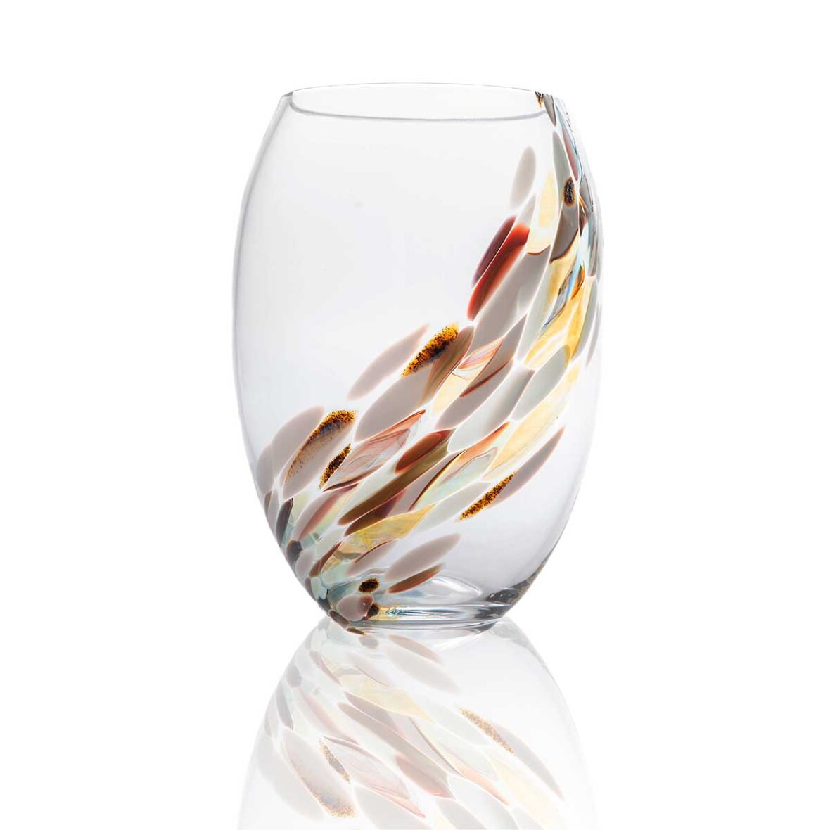 ANNA VON LIPA MARBLE ELIPSE VASE - Stokværk