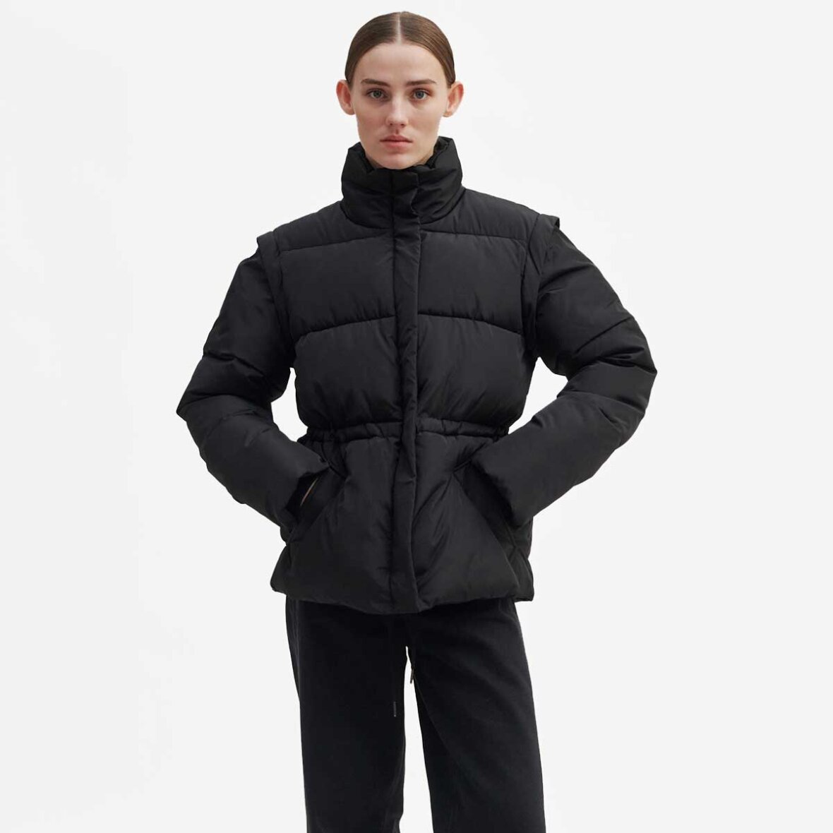 SECOND FEMALE BUFF JACKET | BLACK - Stokværk