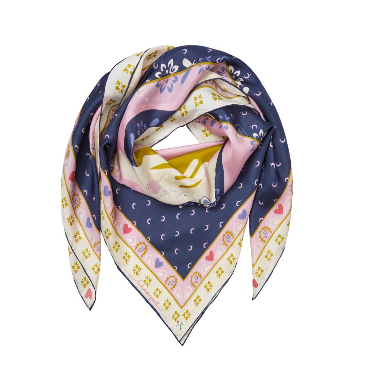 BECK SØNDERGAARD WINIFRED SIA SCARF | MULTI COLOR - Stokværk