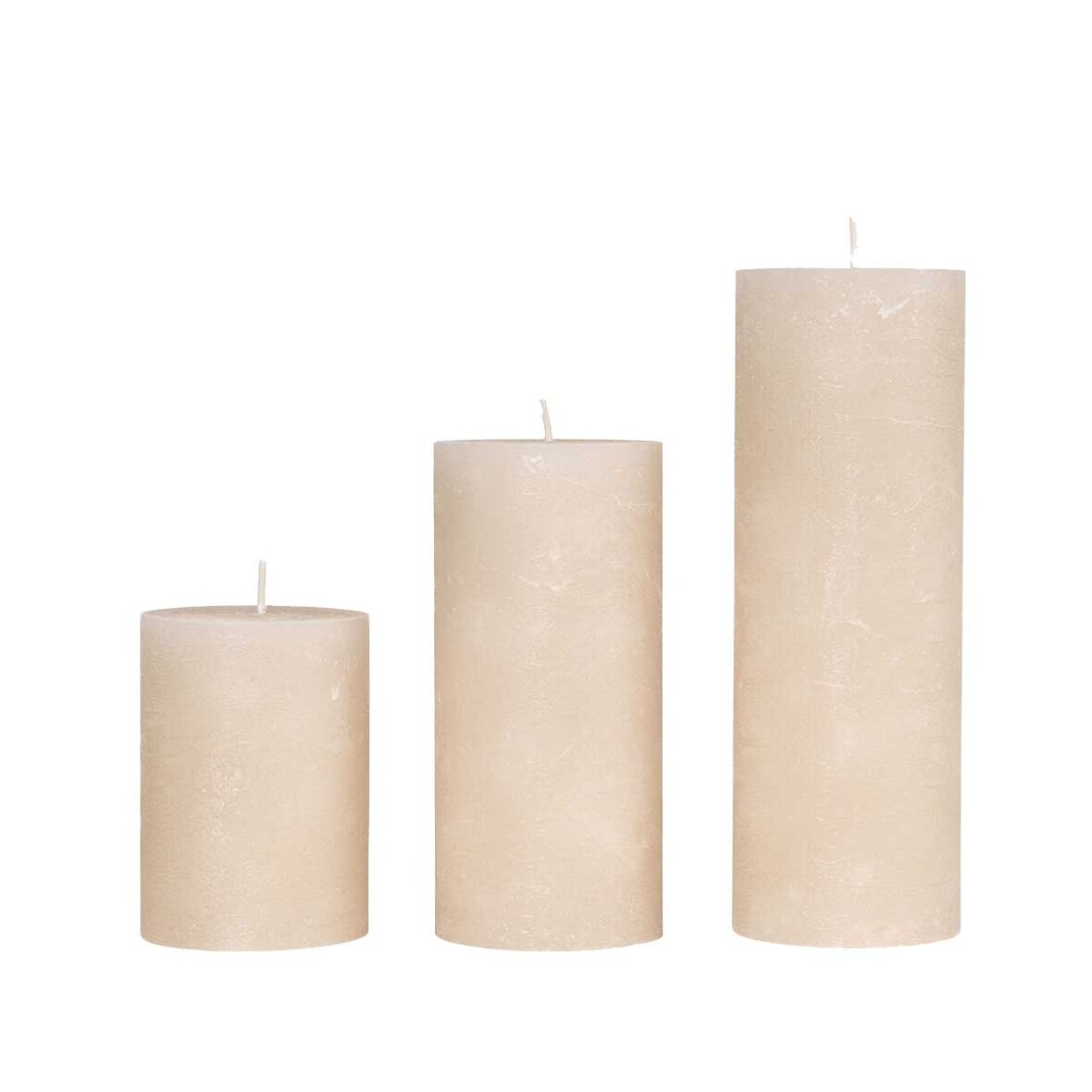 COZY LIVING RUSTIC CANDLE 7X10 - 45 TIMER | SHELLS - Stokværk