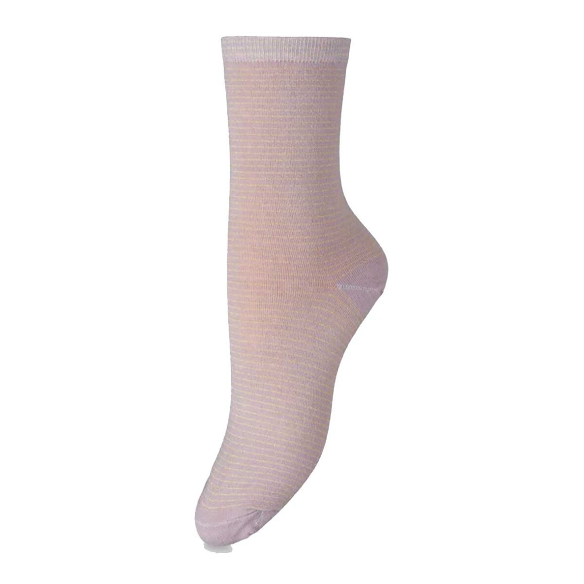 BECK SØNDERGAARD DOVER STRIPE SOCK | VIOLET ICE - Stokværk