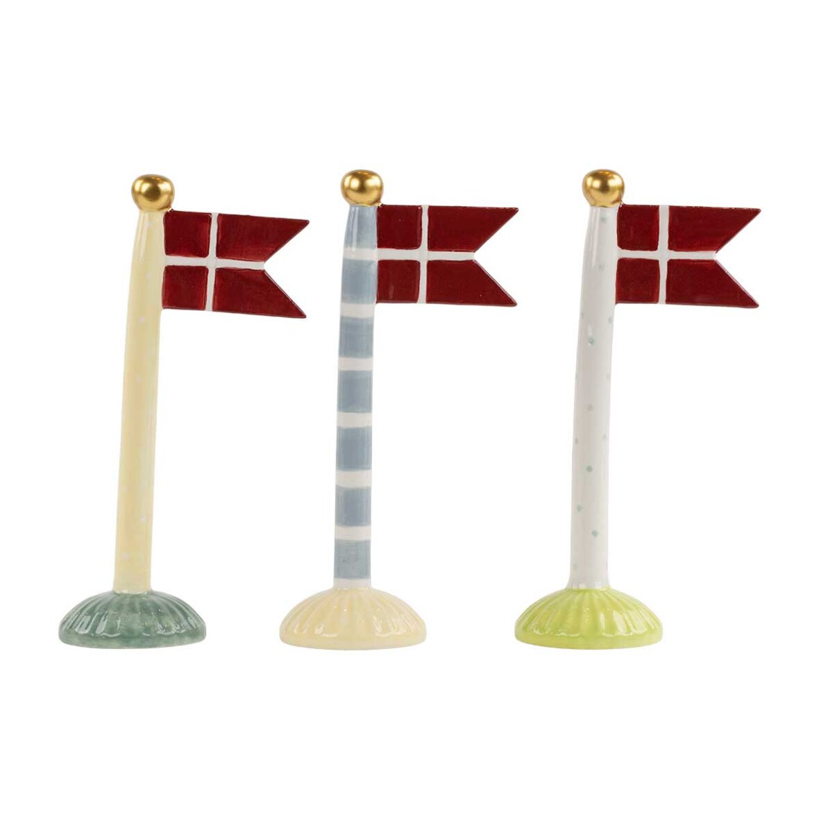 SPEEDTSBERG FLAG I KERAMIK 19 CM - Stokværk