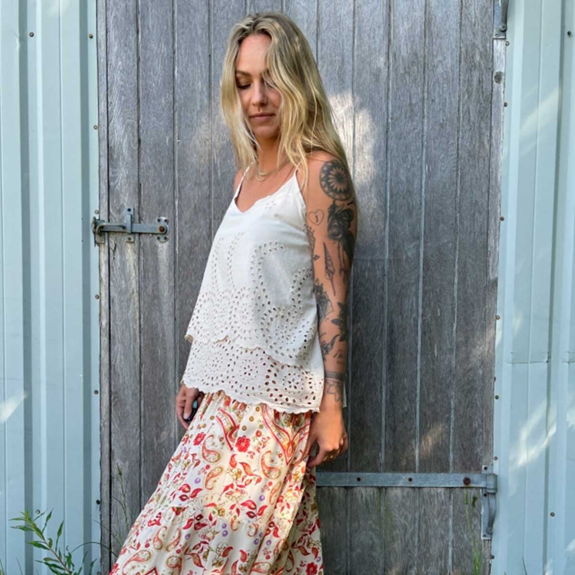 MARTA DU CHATEAU MAYA TOP | HVID - Stokværk
