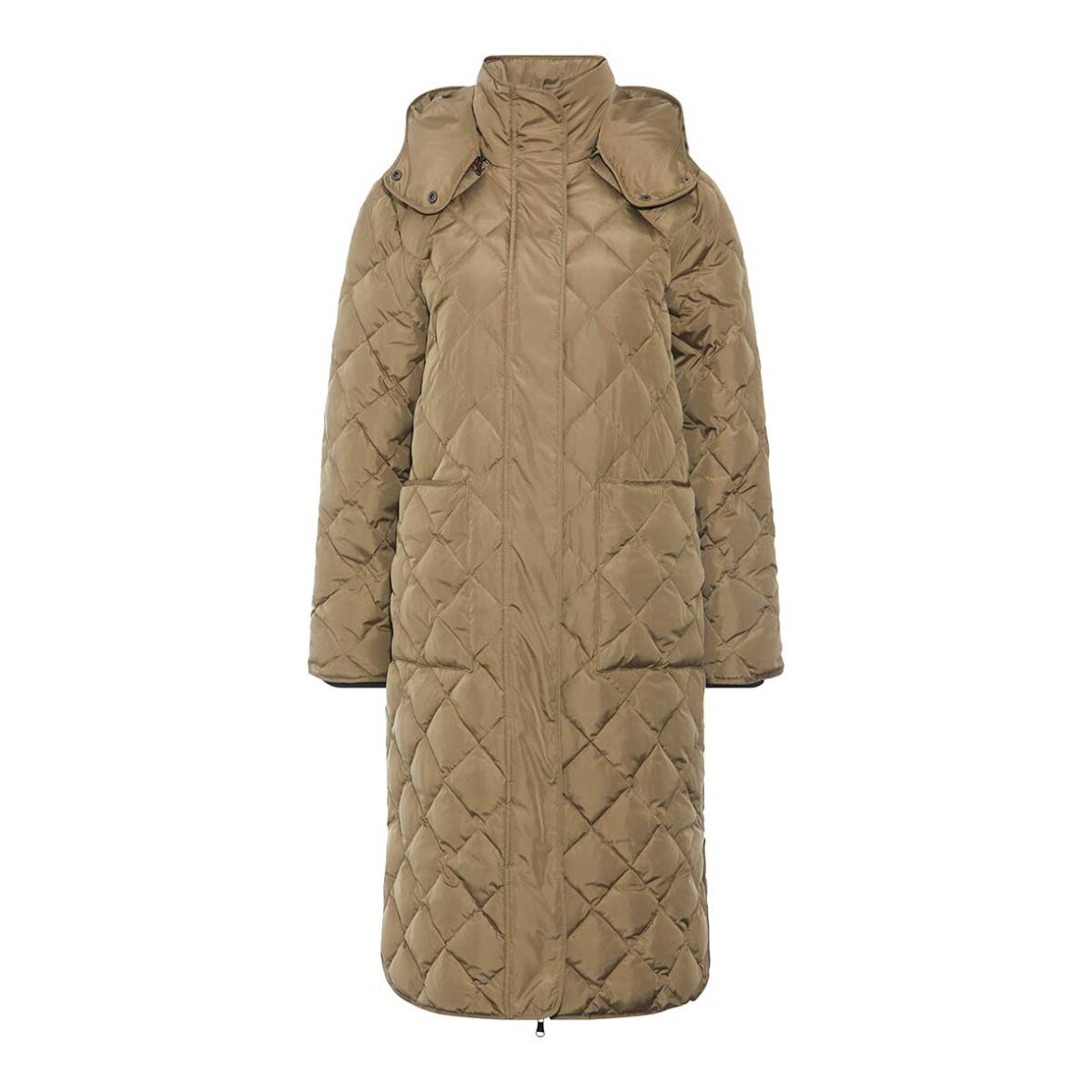 HEARTMADE JIANO FRAKKE | OLIVE - Stokværk