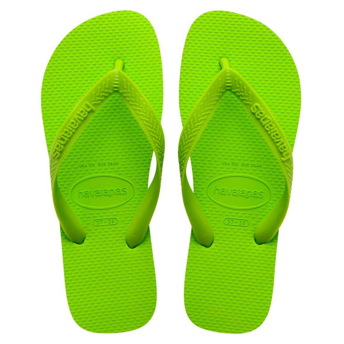 HAVAIANAS HAVAIANAS TOP KLIP KLAPPER | LEMON GREEN - Stokværk
